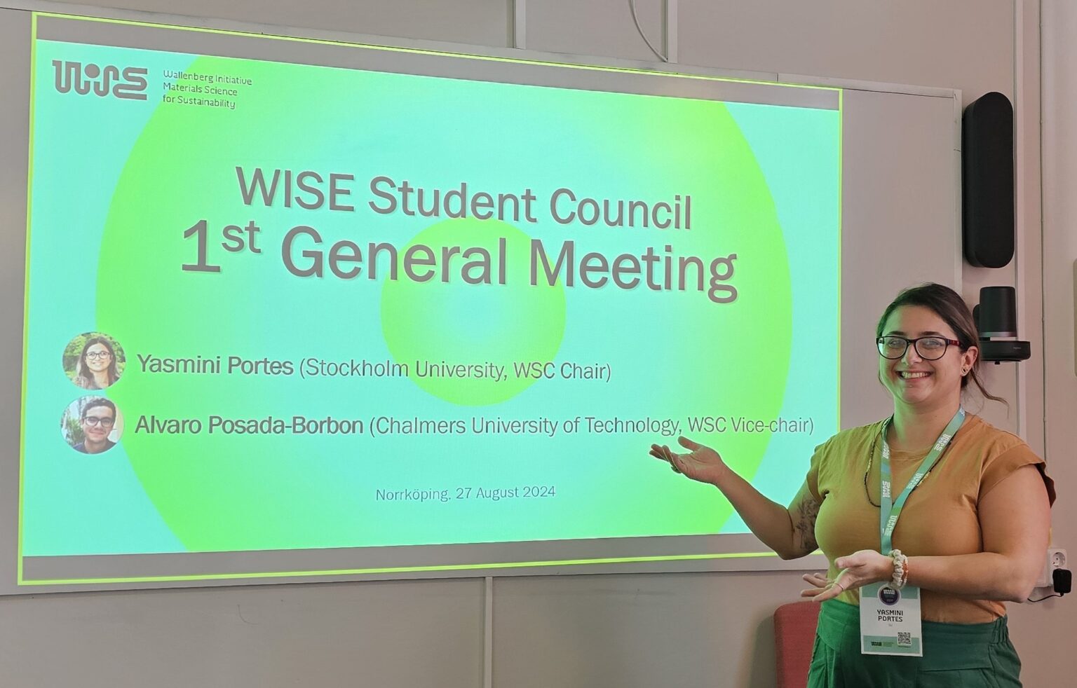 Meet the chairperson of the WISE Student Council: Yasmini Portes - WISE